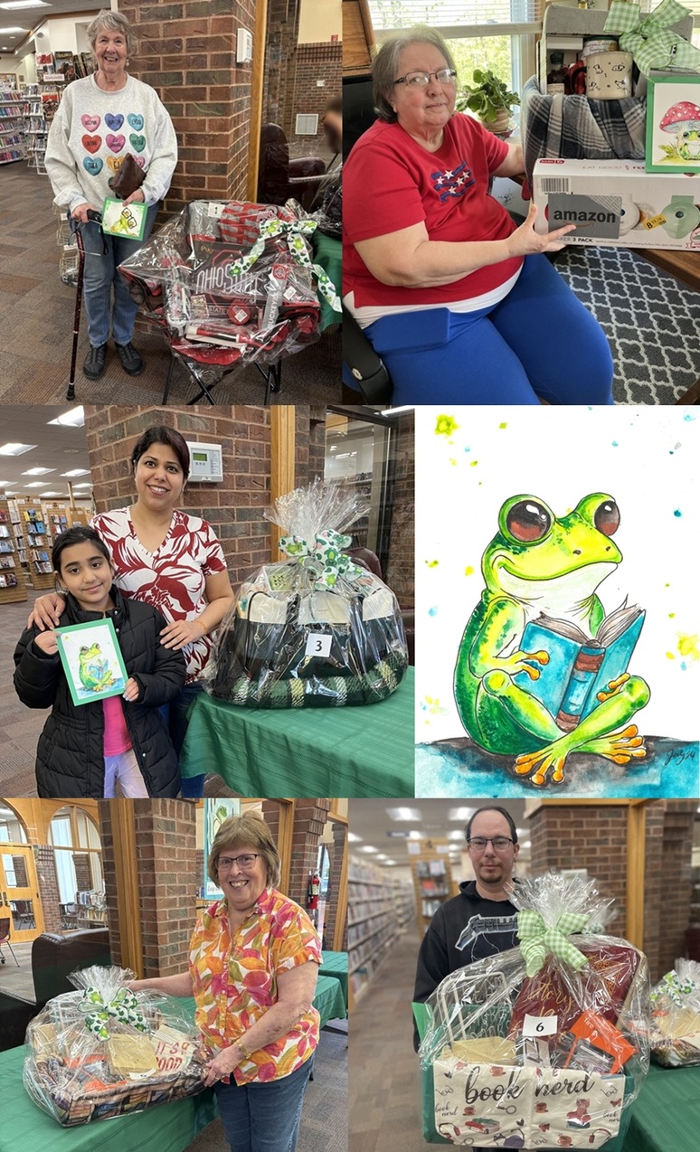 Adult Winter Reading Program 2025 winners | Bossard Memorial Library